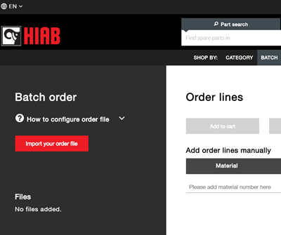 Development news | Hiab Parts & Accessories Online