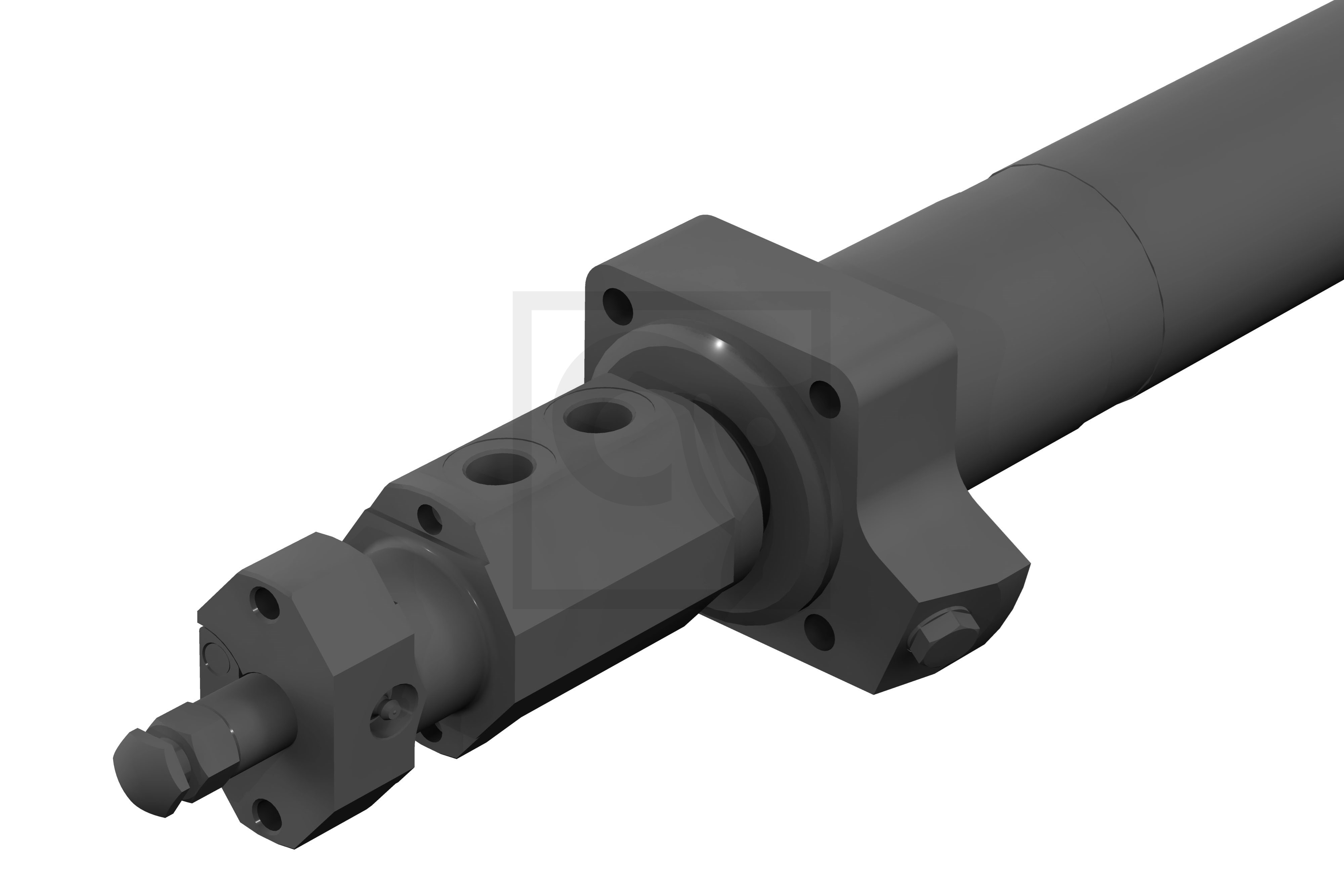 CYLINDER, HYDRAULIC, EXTENSION - Complete Cylinder | Hiab Parts ...