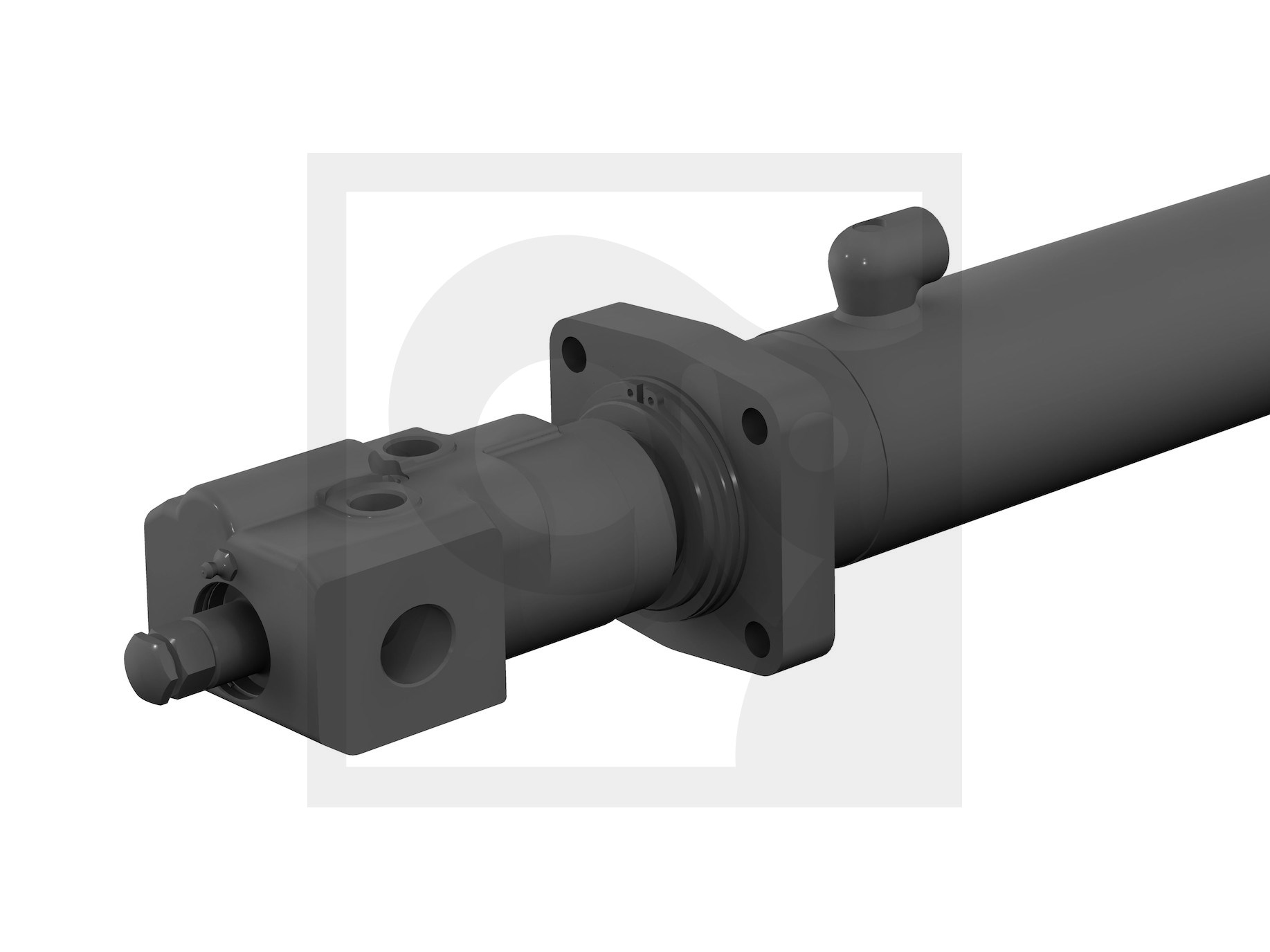 CYLINDER, HYDRAULIC, EXTENSION - Complete Cylinder | Hiab Parts ...